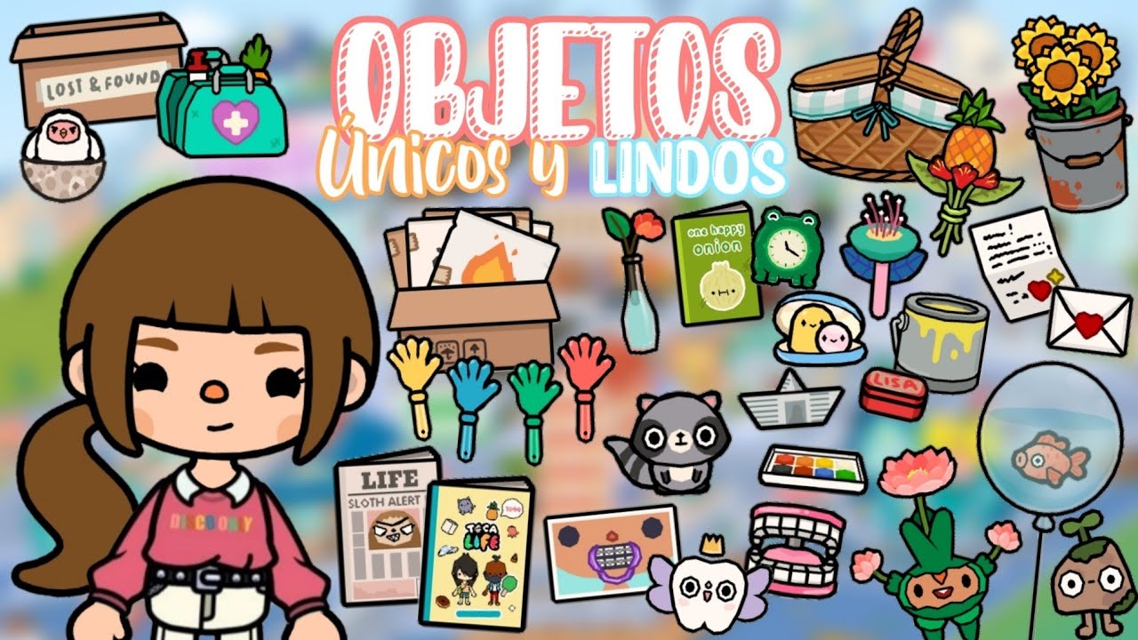 Donde encontrar objetos únicos y lindos para tu casa en Toca life World ...