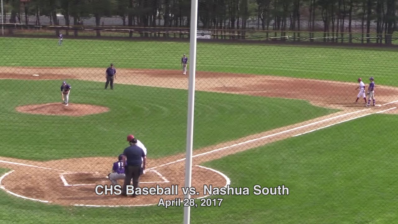Concord High School Baseball vs Nashua South May 2017 - YouTube
