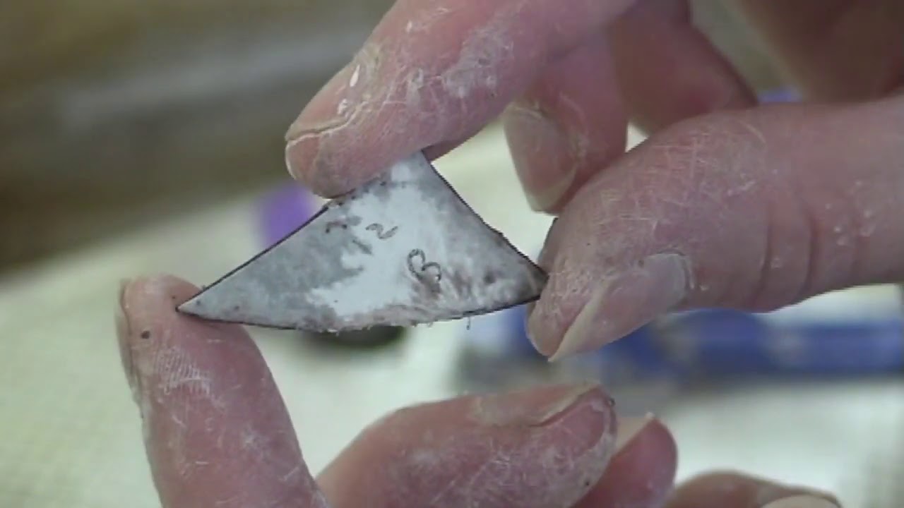 Stained Glass Process Part 1: Pattern, Glass Cutting, and Foiling - YouTube