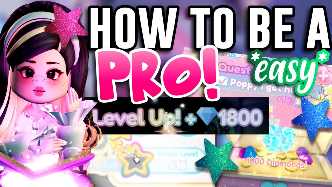 BECOME A NEW SCHOOL *PRO* | Sparkly Stars, Diamonds, Level Up FAST ...