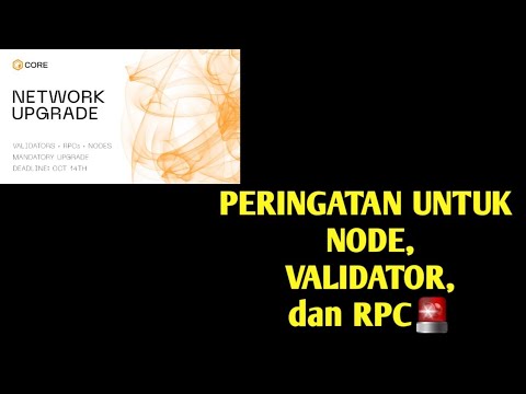 PERINGATAN UNTUK NODE-VALIDATOR- & RPC || CORE - YouTube