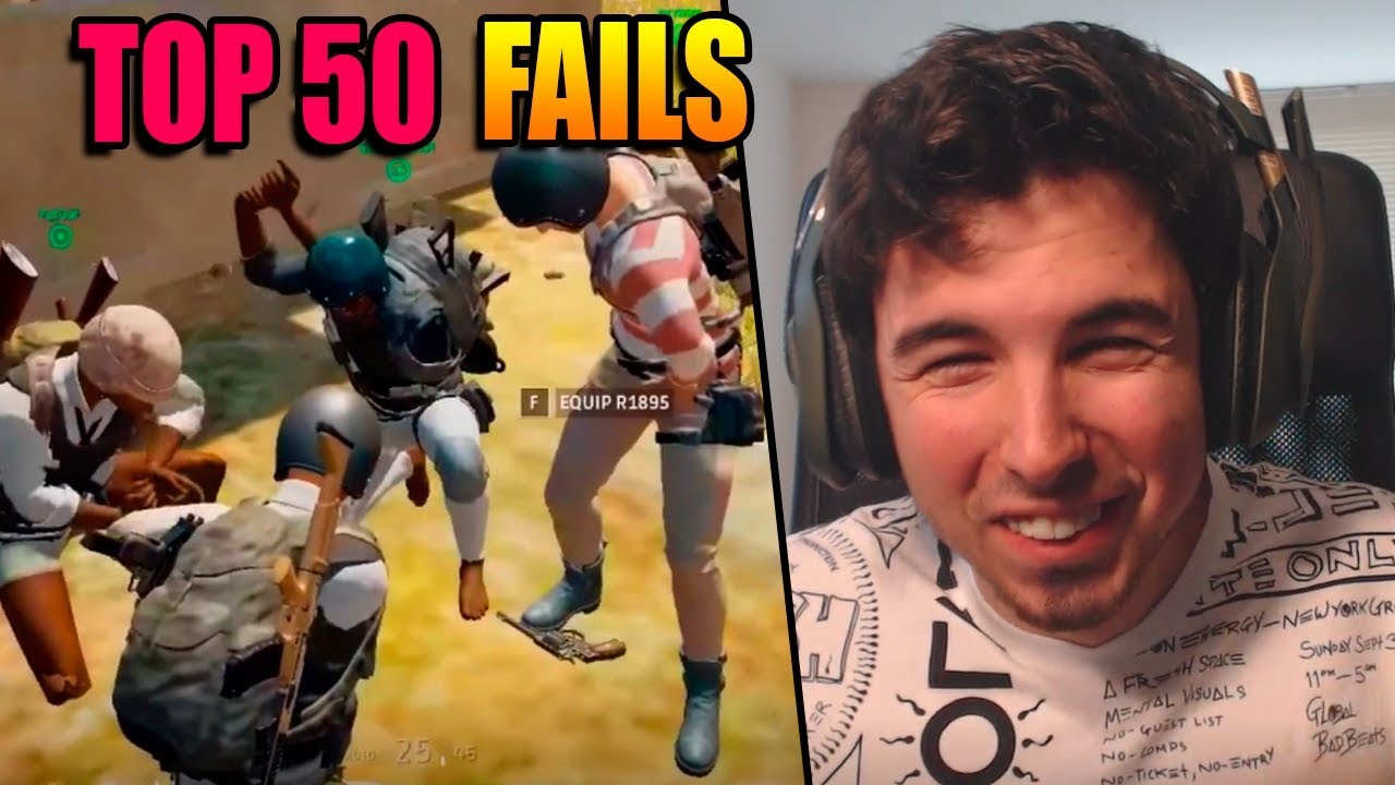 REACCIONANDO AL TOP 50 FAILS DE PLAYERUNKNOWN'S BATTLEGROUNDS (PUBG ...