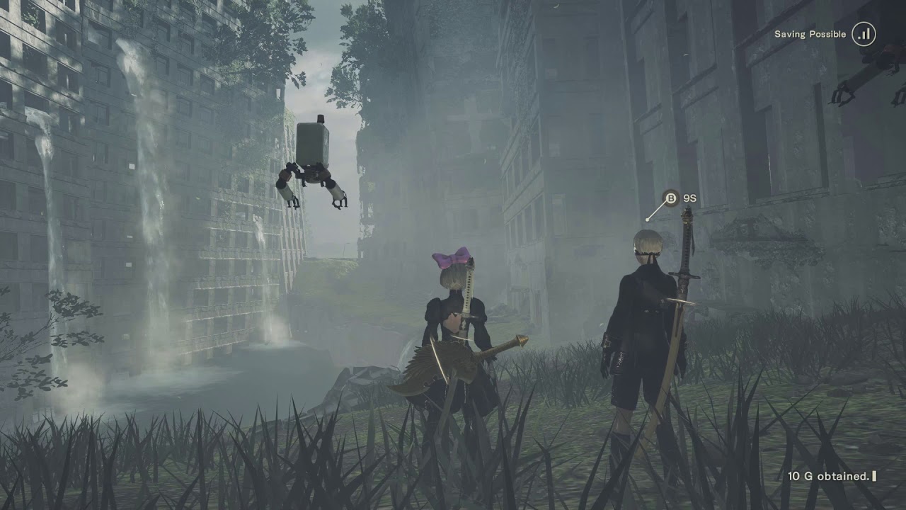 Grun, the Leviathan - NieR Automata Stream Part 13 - YouTube