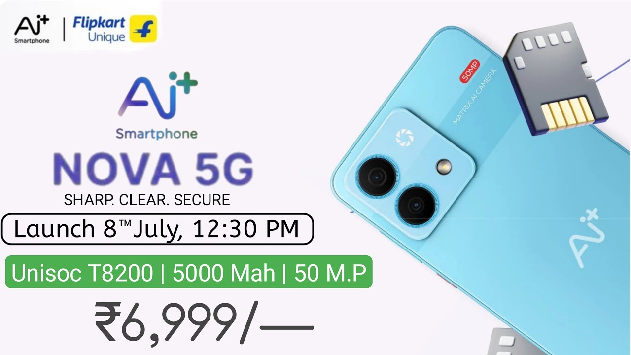 Ai Plus Smartphone Nova 5G Price In India, India Launch,Specs & Review ...