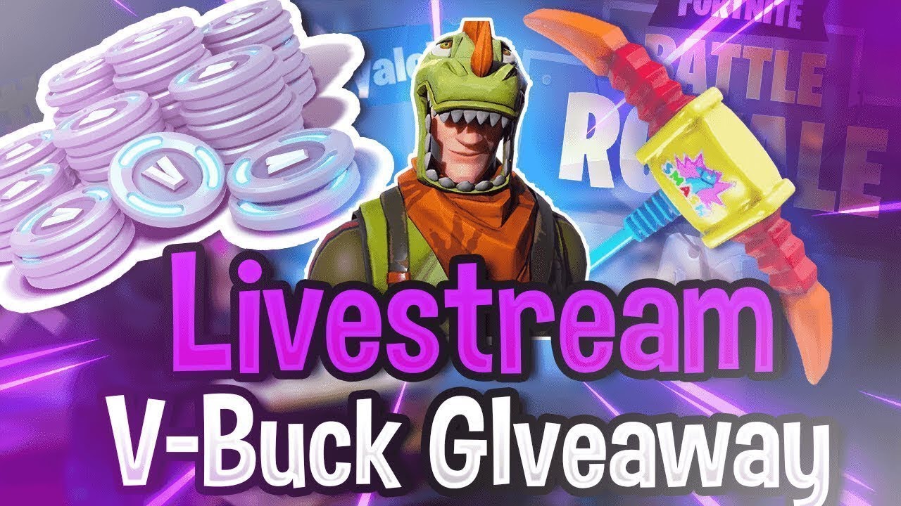 🔴 FREE V-BUCK CODE EVERY HOUR! FORTNIGHT GIVEAWAY LIVESTREAM! (REAL) 🔴 ...