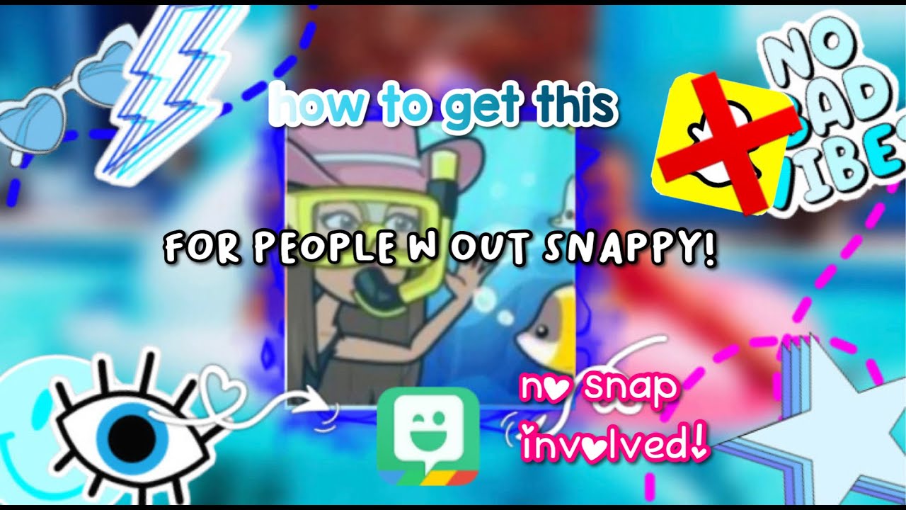 🦒|how to do snappy pfps w out snap! 👀💓//@me - YouTube