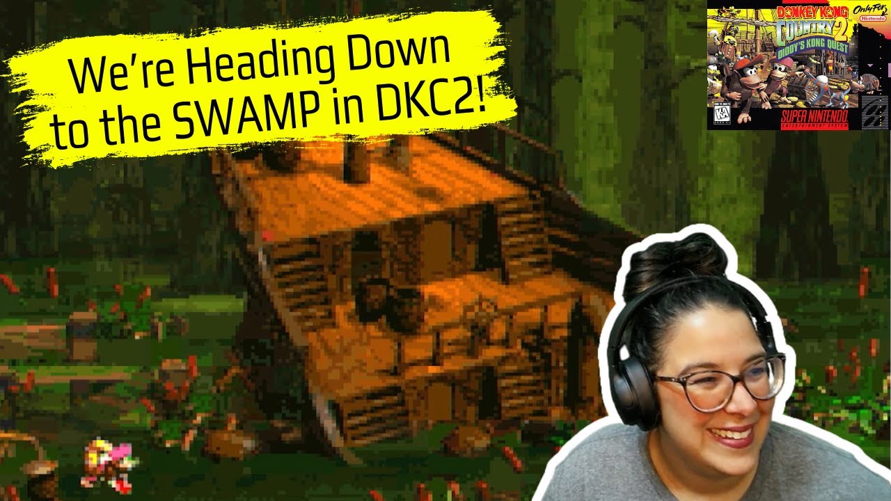 We're Heading Down to the SWAMP in DKC2! - YouTube