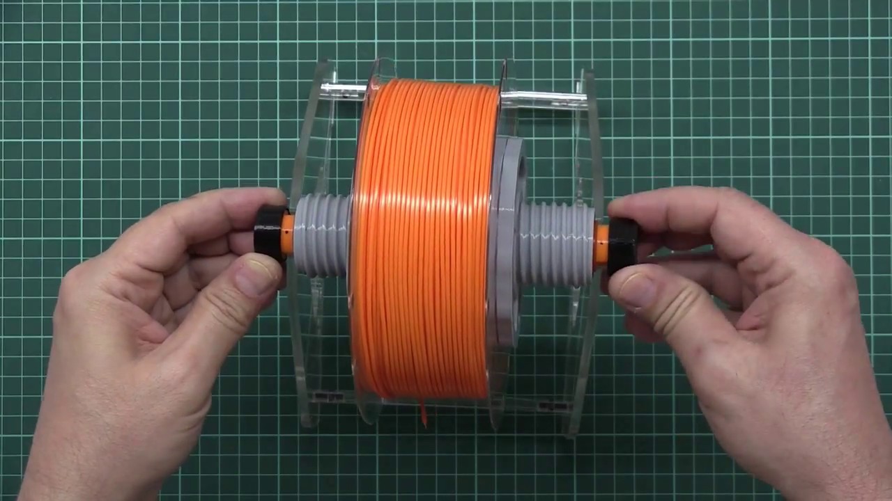 Filament Spool Shaft Assembling - YouTube