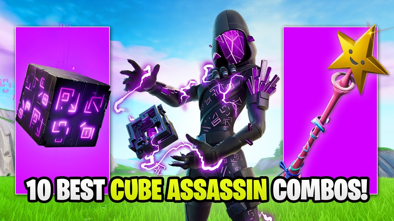 10 BEST CUBE ASSASSIN COMBOS! (December Crew Pack) - YouTube