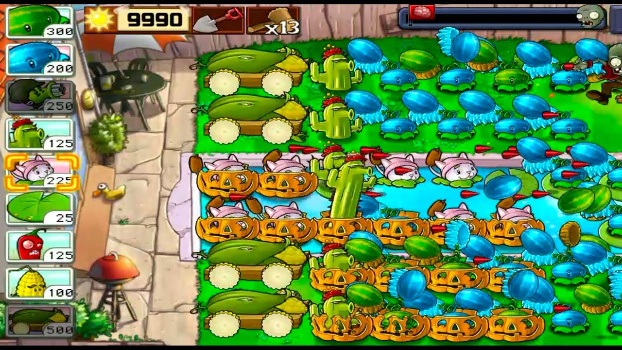 Plants Vs Zombies Epic Hack - Cab Cannon Vs All Zombies - Android ...