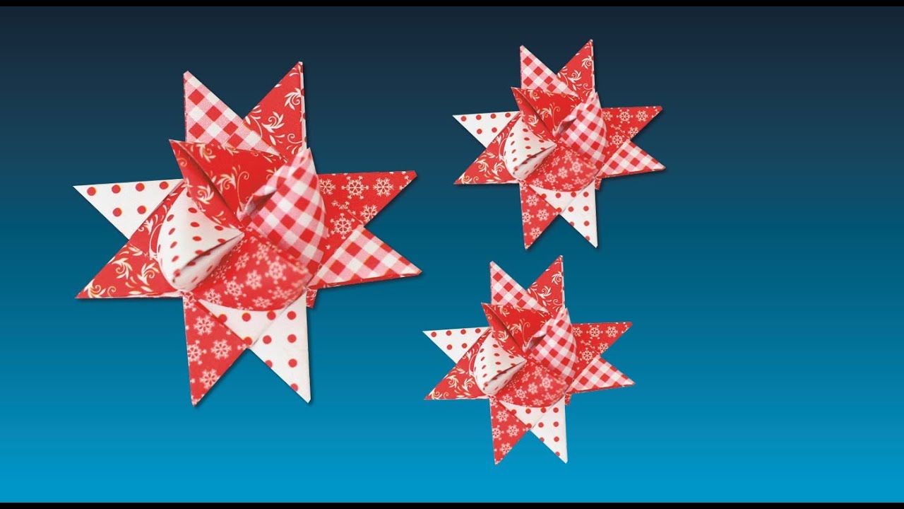 Quilling Star 7 - The Plaited Star - YouTube