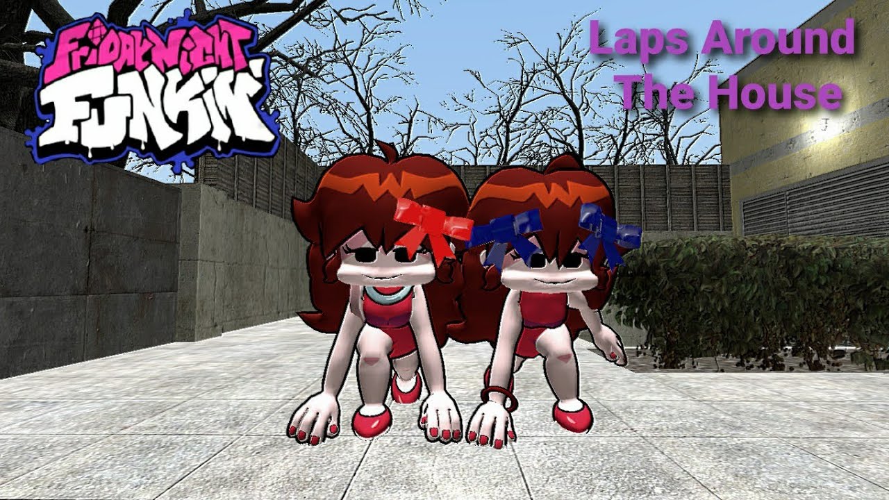 FNF Skits: Laps Around The House - YouTube
