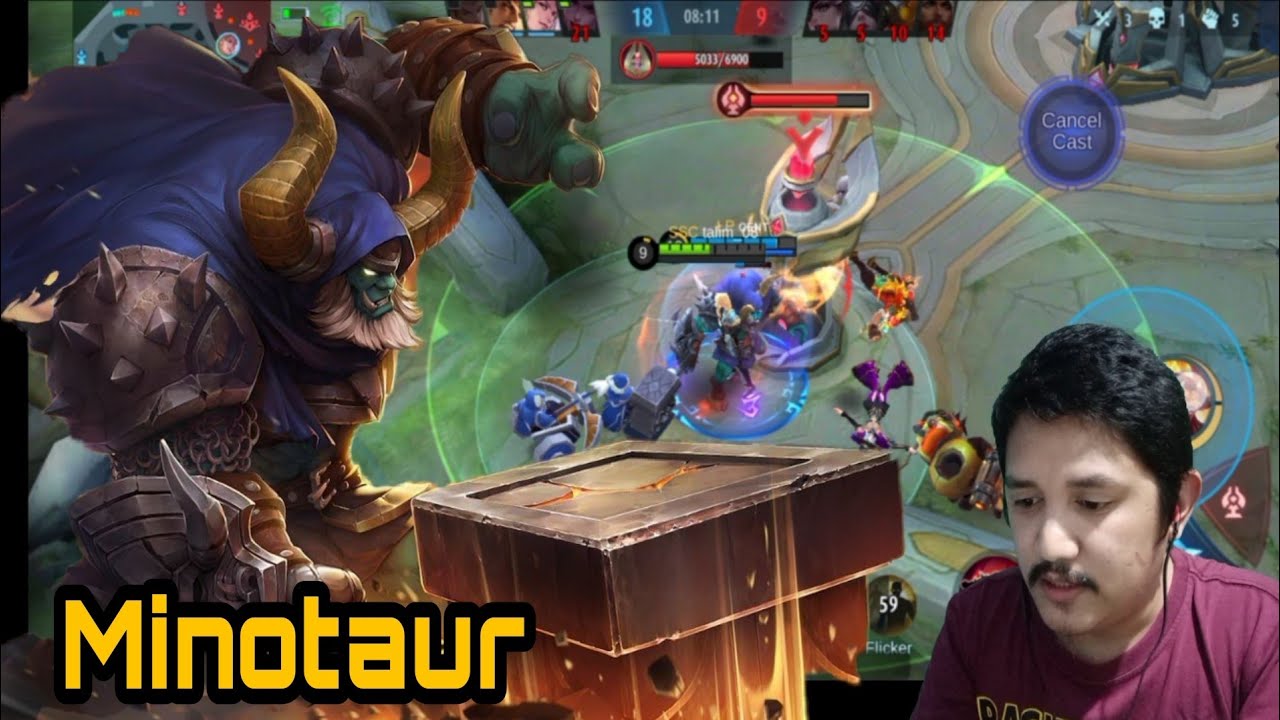 Minotaur funny gameplay with my squad SSC - YouTube