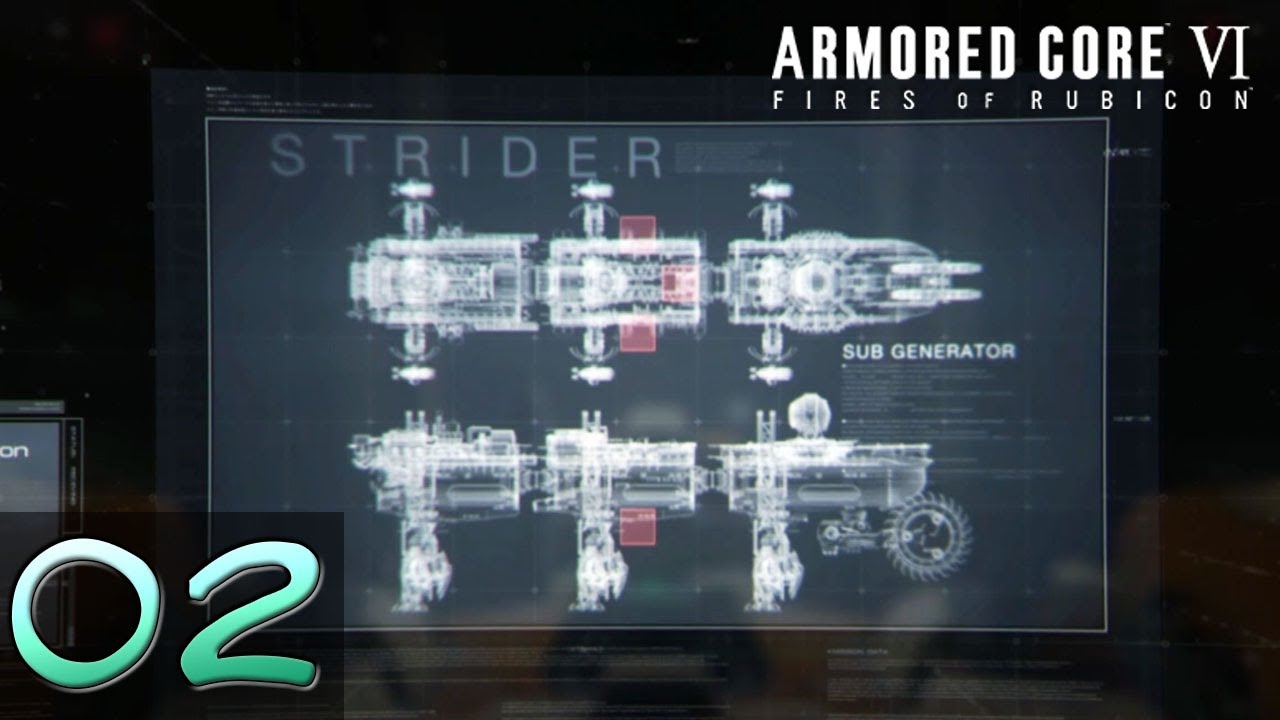 EYE OF THE STRIDER | Let's Play Armored Core VI (Blind) | 02 - YouTube