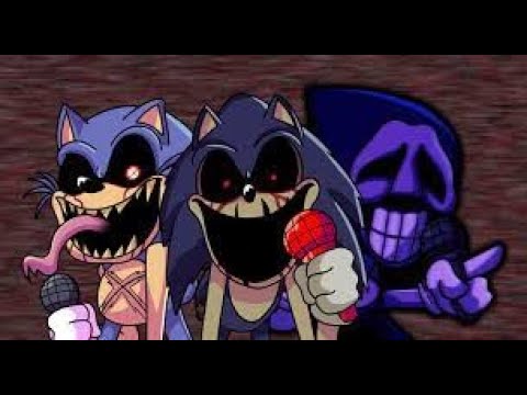 FNF D Side Cycles but Lord X, Majin, Exe and Xenophanes Sing it - YouTube
