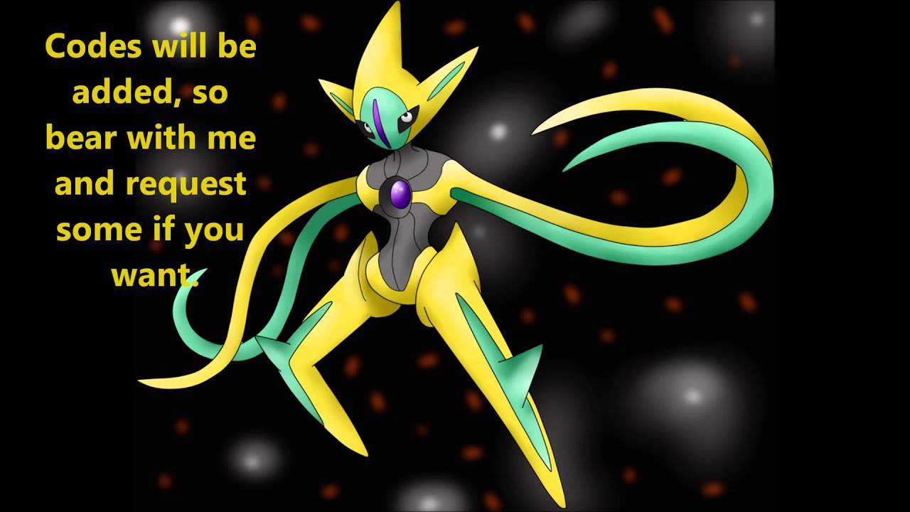 Pokemon Black 2 and White 2 AR Code Part 2 (Code Request) - YouTube