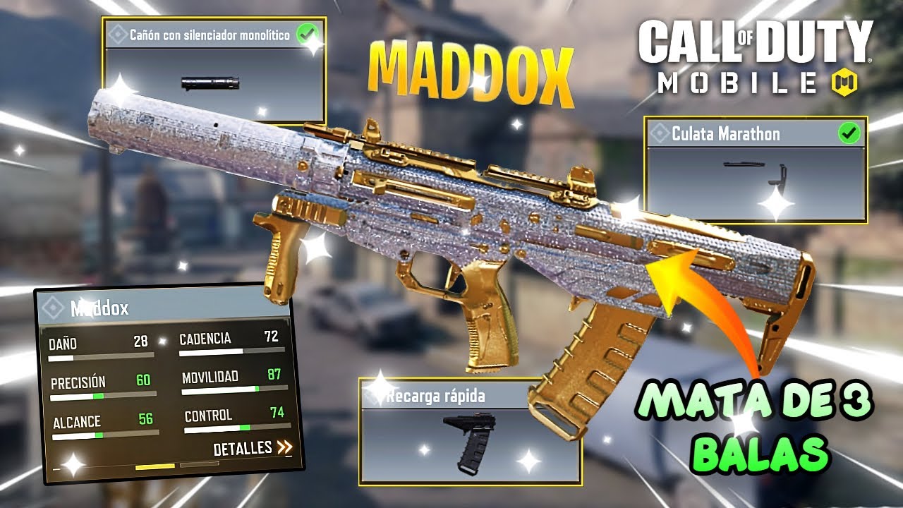 ¡LA MEJOR CLASE PARA LA MADDOX EN COD MOBILE! | LA REINA DEL COMBATE ...