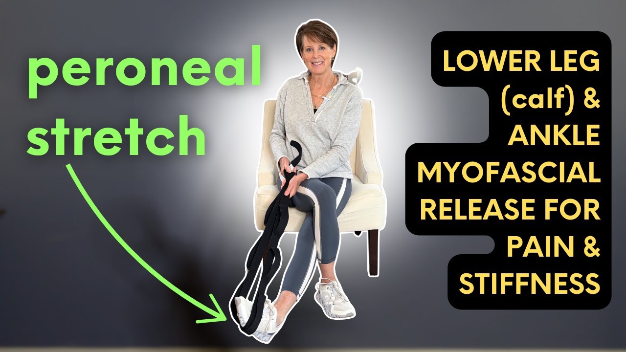Easy Peroneal Stretch for Lower Leg and Ankle Pain | Reduce Peroneal ...