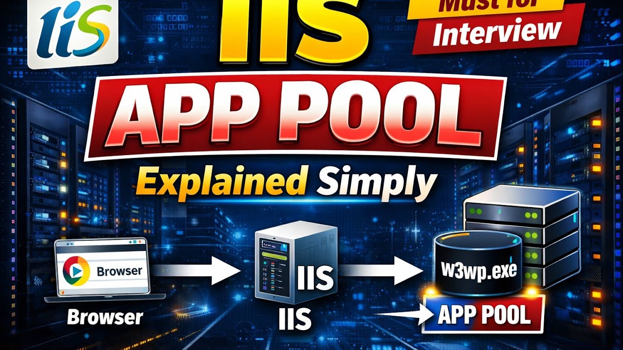 IIS Application Pool Explained | App Pool Settings & Architecture - YouTube