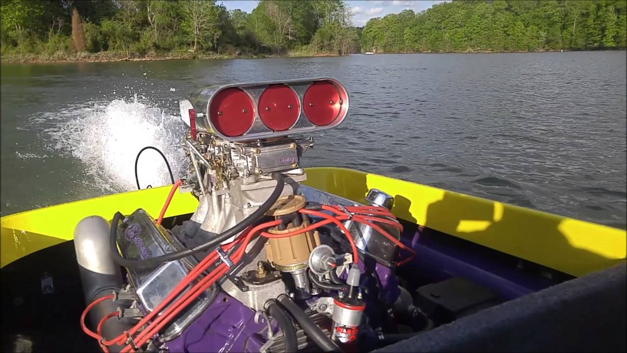Jet boat project test run - YouTube