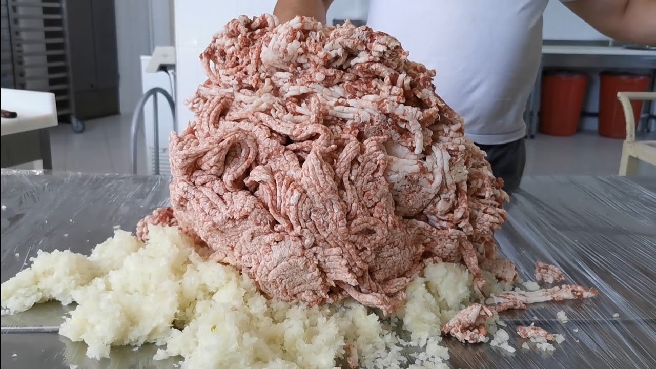 Lülə kabab hazırlamaq - YouTube