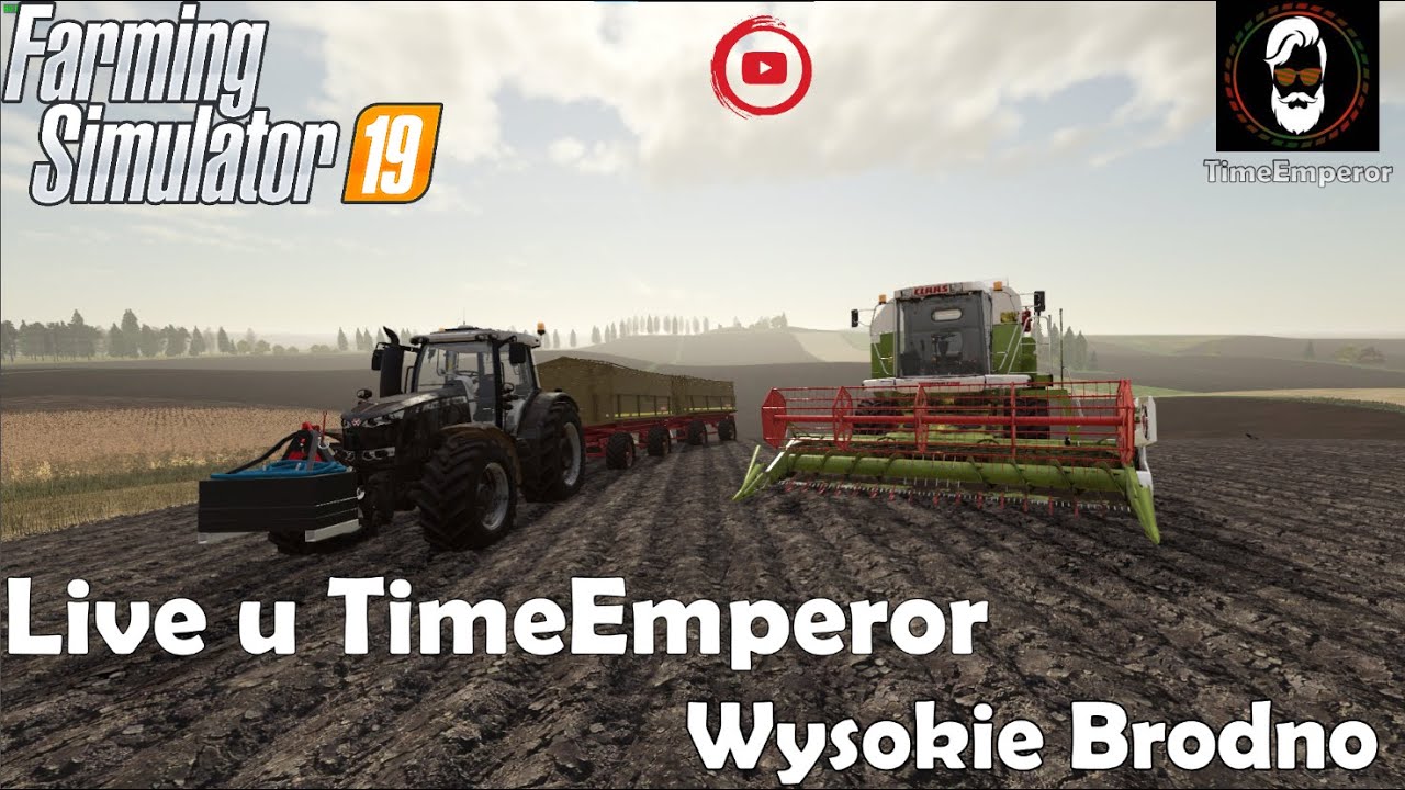 #FS19 🚜 Live u Time z FS19 🚜 #TimeEmperor #FS19 #Season Mod - YouTube