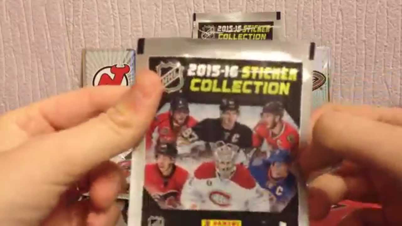 Pack opening NHL 2015-2016# 3 - YouTube