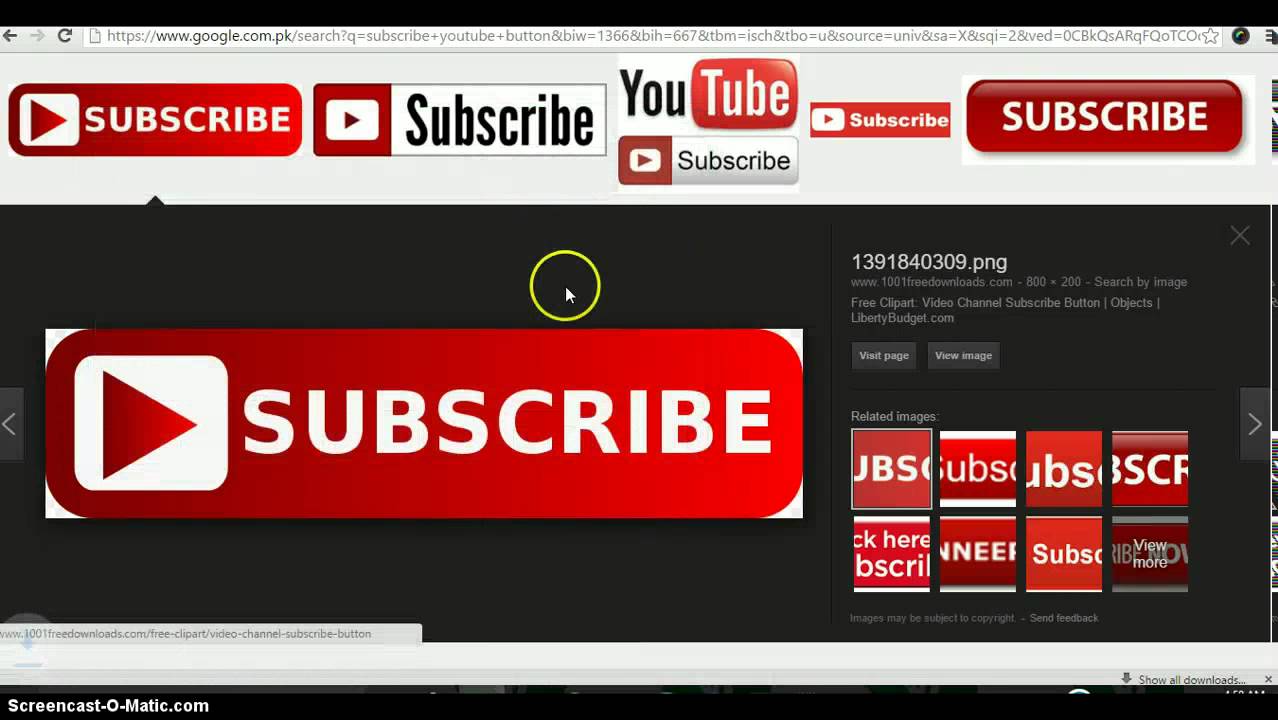 How to add Subscribe button on Youtube Video : Subscribe Button on ...