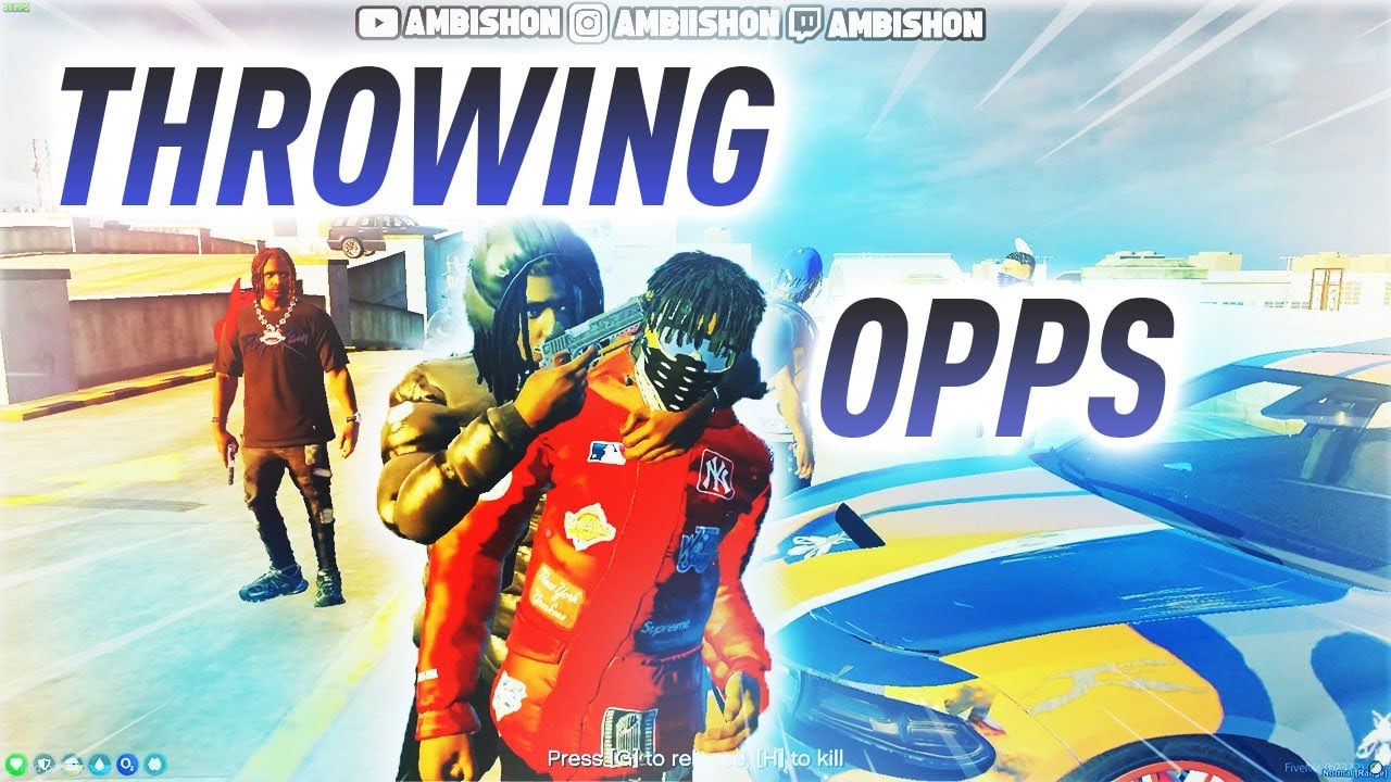 GIVING AN OPP HIS WINGS! GHOST TOWN RP! - YouTube