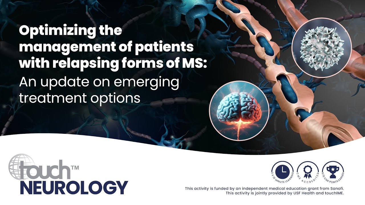 Optimizing the management of patients with relapsing forms of MS - YouTube
