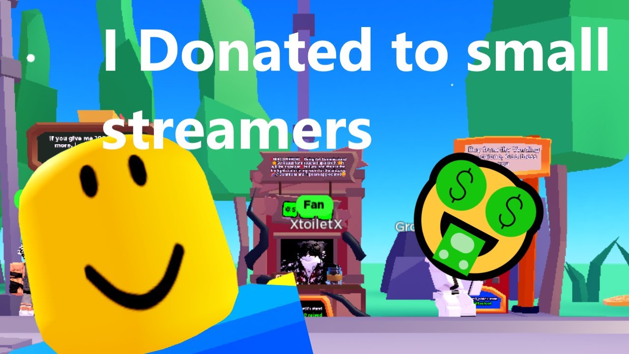 Mr.Roblox parody donating to Roblox streamers - YouTube