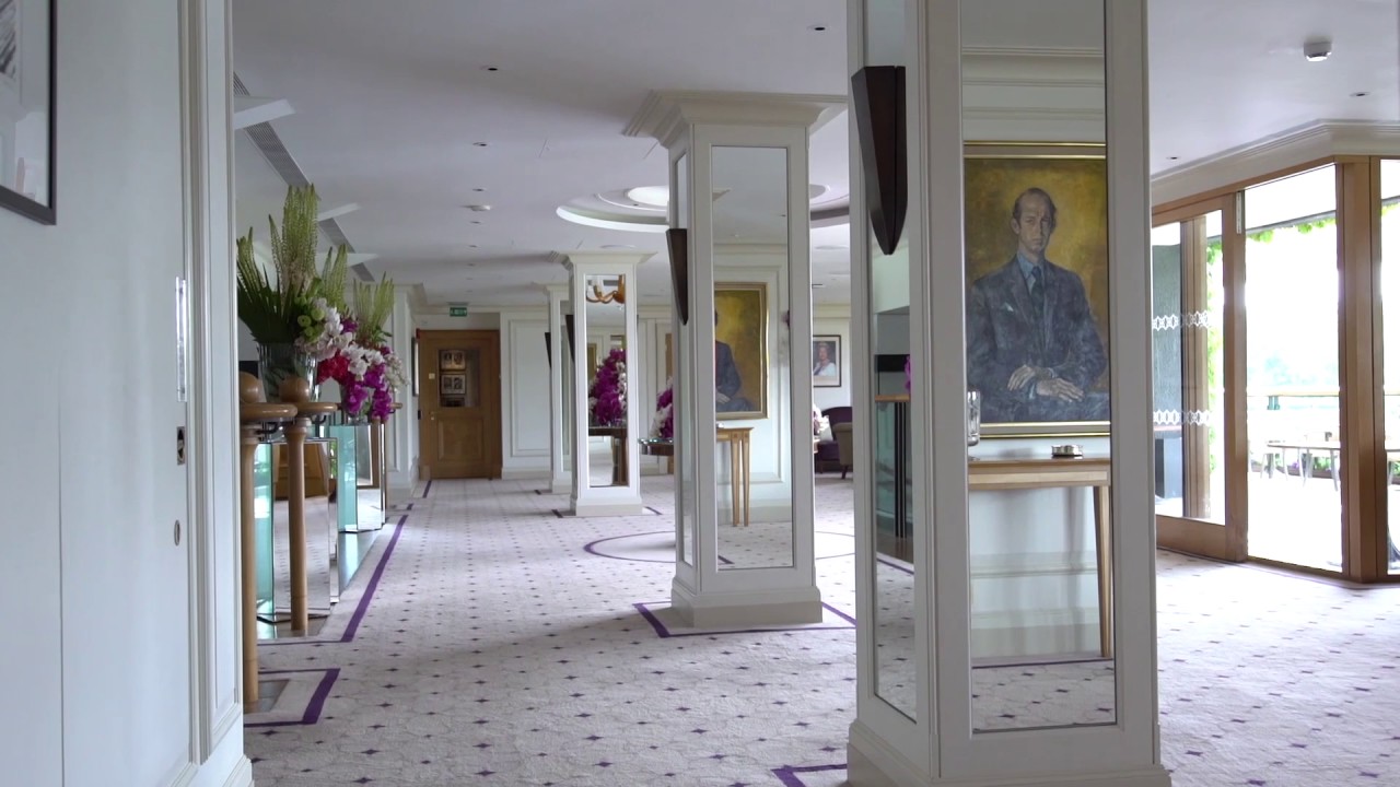 A sneak peak inside The All England Lawn Tennis Club - YouTube