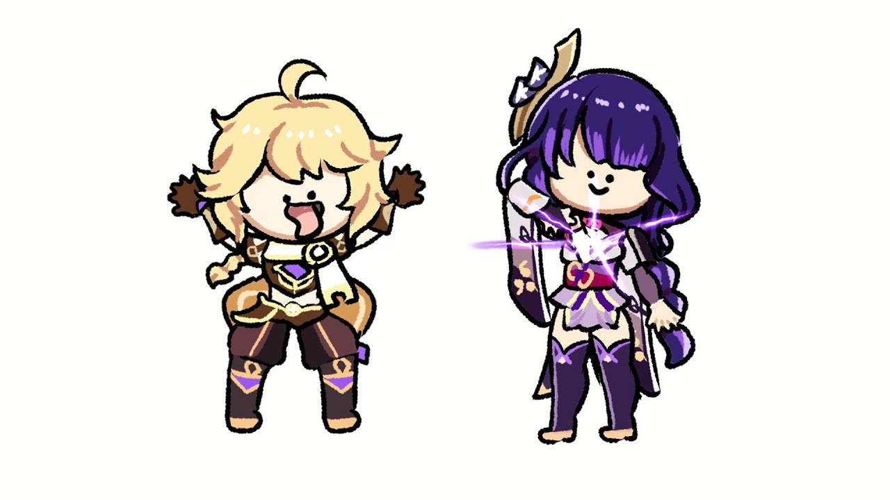 smol aether teasing raiden - YouTube