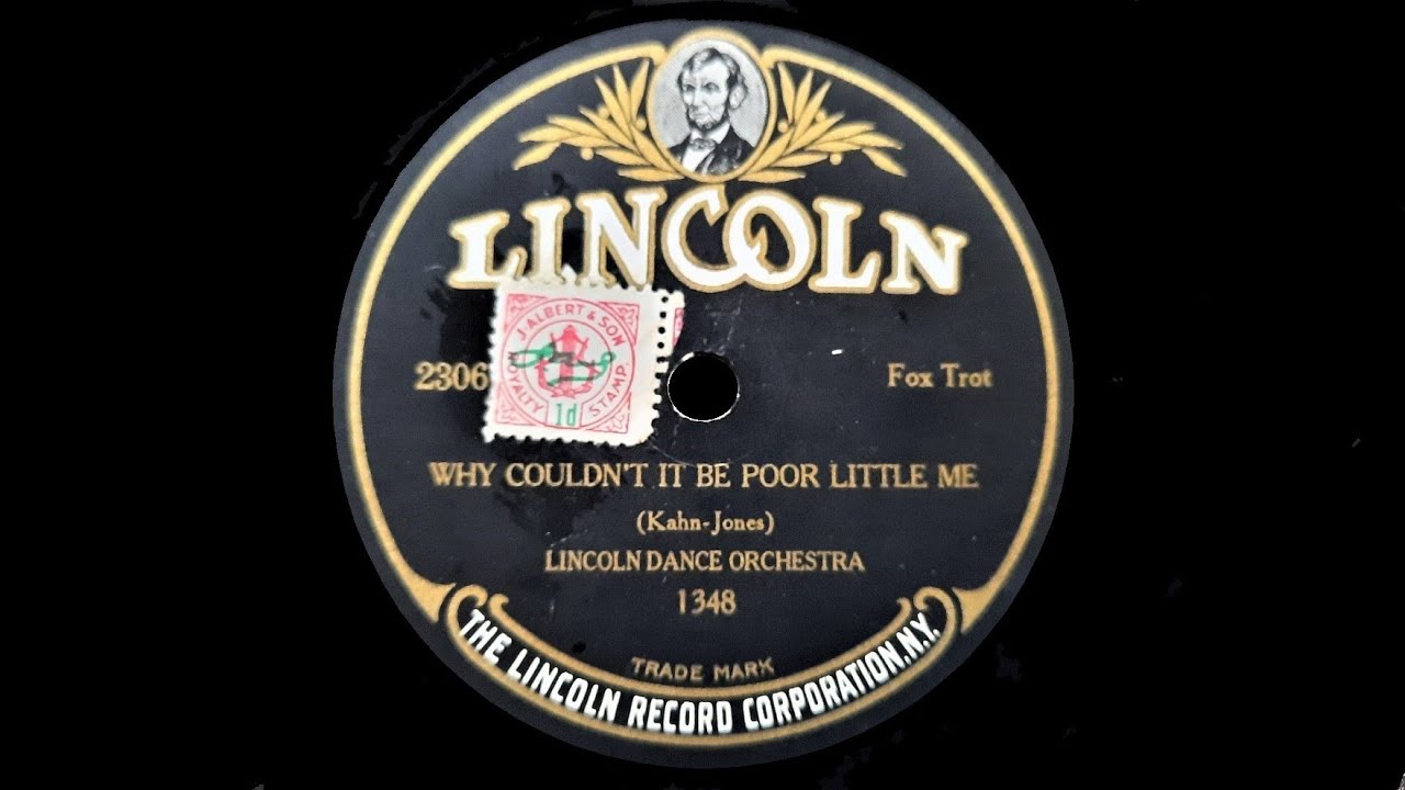 Why Couldn't It Be Poor Little Me (Kahn, Jones) - Played by Bob Haring ...