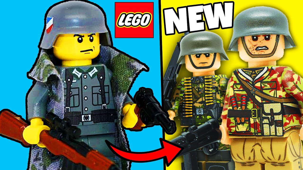 The NEW LEGO WW2 German Army Minifigures are INSANE! - YouTube