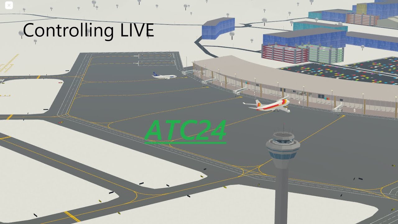 Controlling ***LIVE*** ON ATC24 TOKYO CONTROL - YouTube