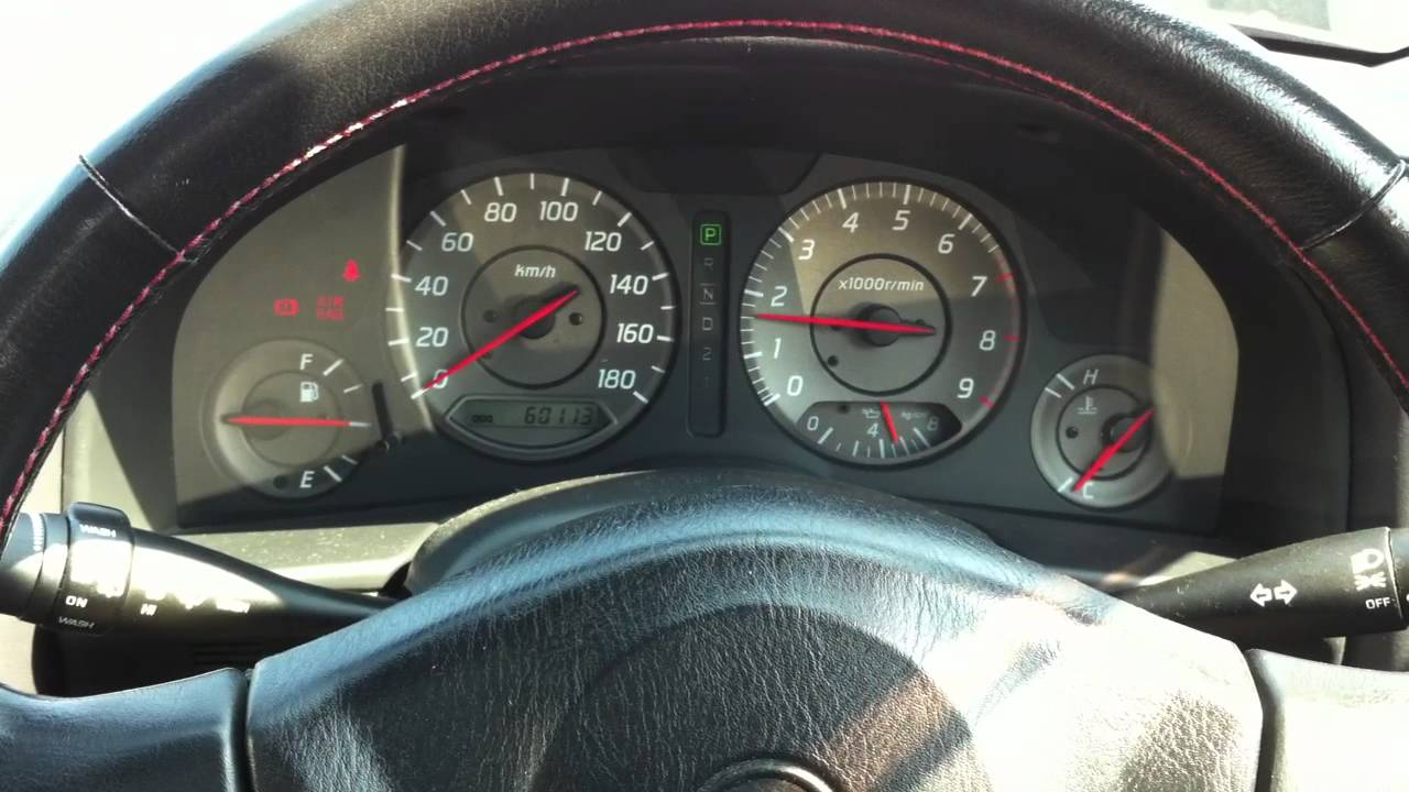 1998 Nissan Skyline 2.0 GT HR34 speedometer - YouTube