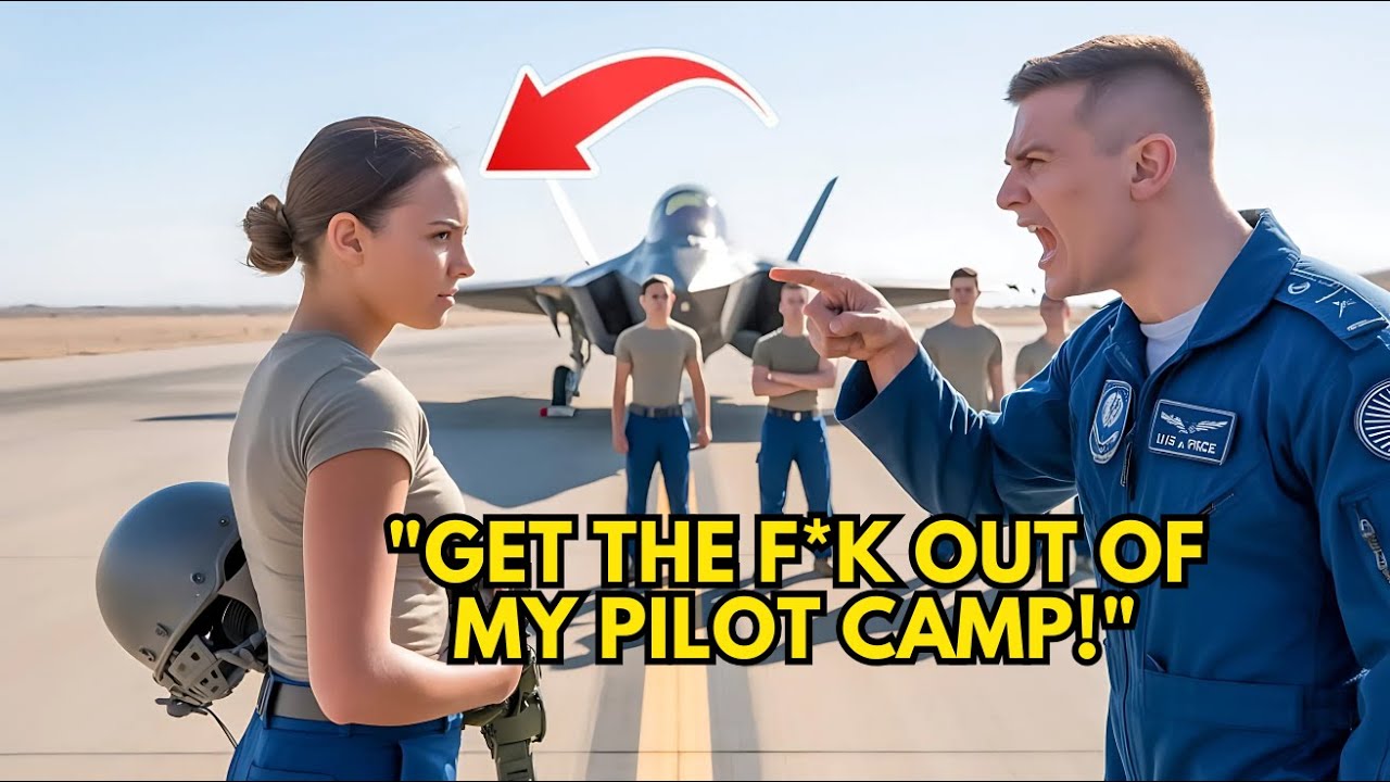 She Was Rejected by Pilot Camp — Then Flew an F-22 Onto Their Base (BIG ...