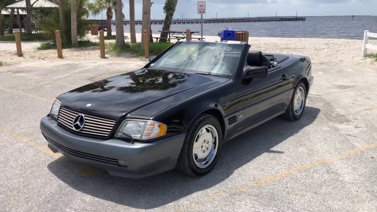 1995 Mercedes SL600 - YouTube