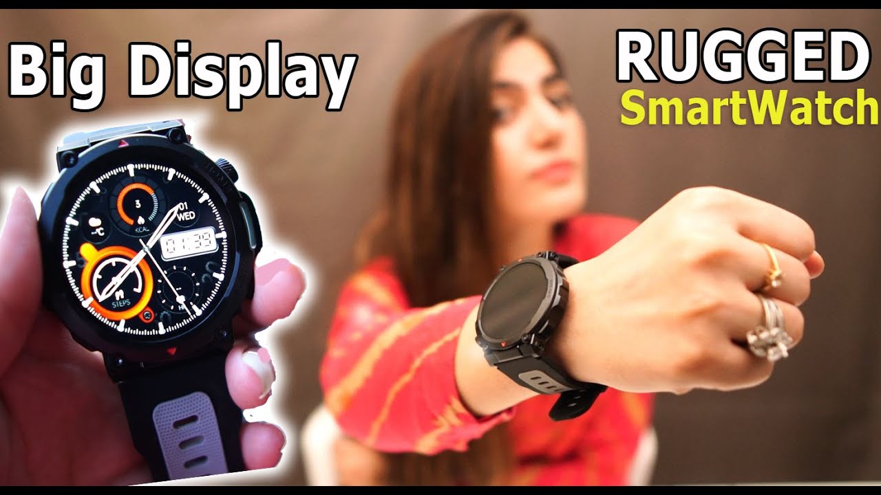 New Defender Rugged Smartwatch By Zero Lifestyle - YouTube