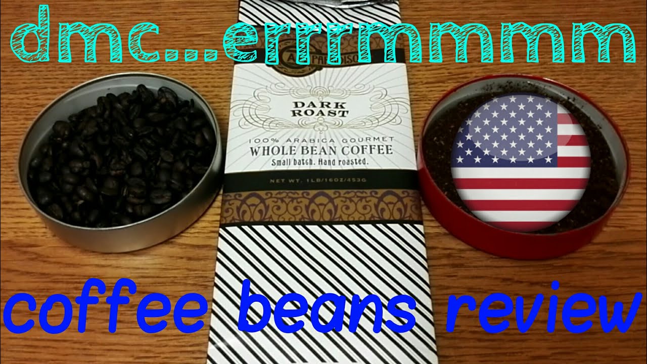 Cafe Paradiso Dark Roast Whole Bean Coffee Review. - YouTube