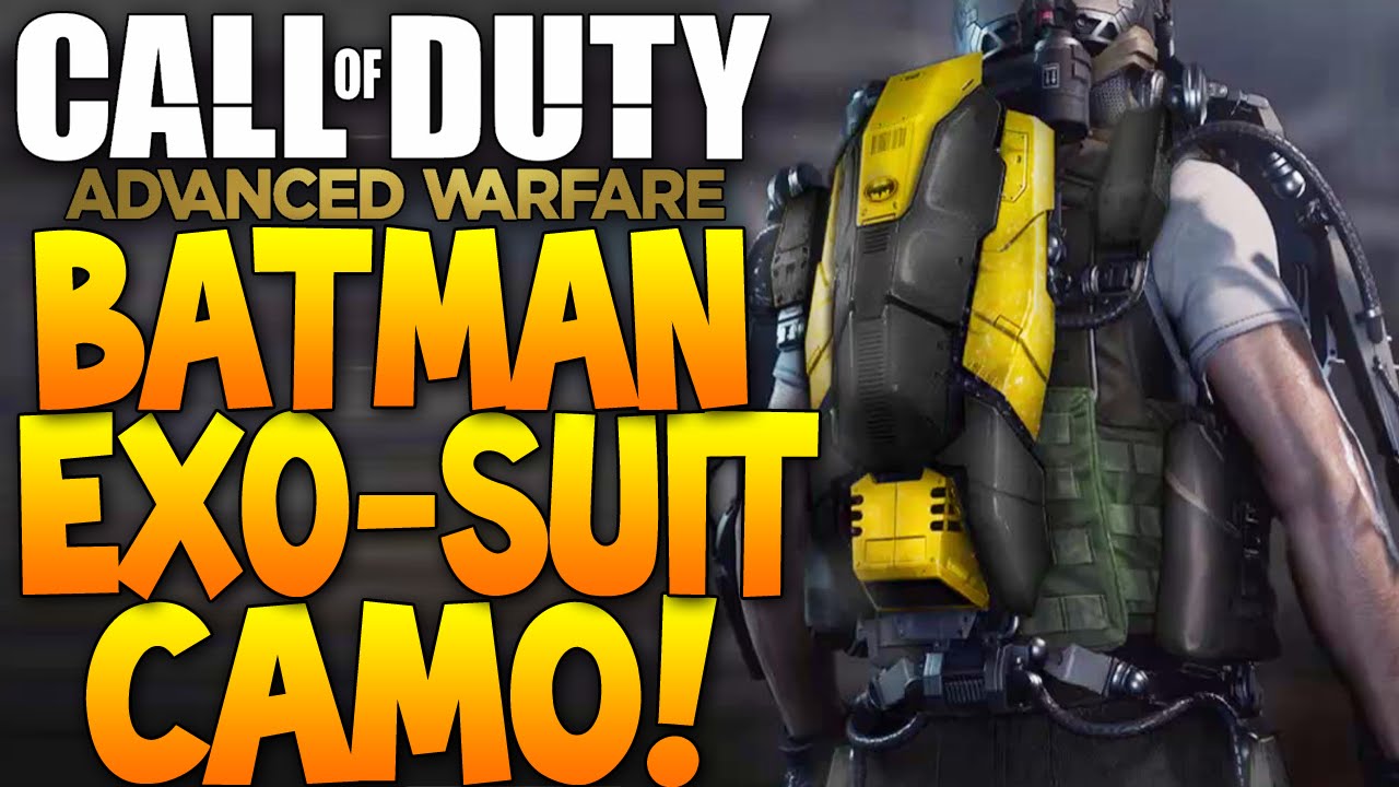 Advanced Warfare "BATMAN EXO-SUIT" Custom Exosuit Design "Call Of Duty ...