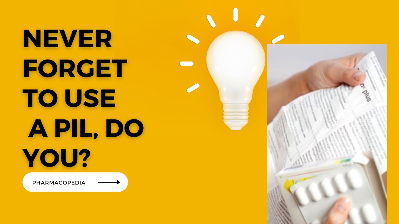 A patient information leaflet (PIL )# review - YouTube