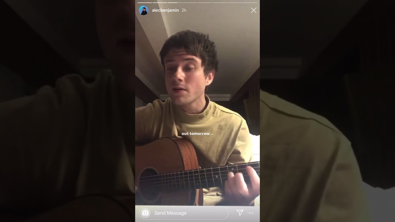 Demons - Alec Benjamin - Instagram Story - YouTube