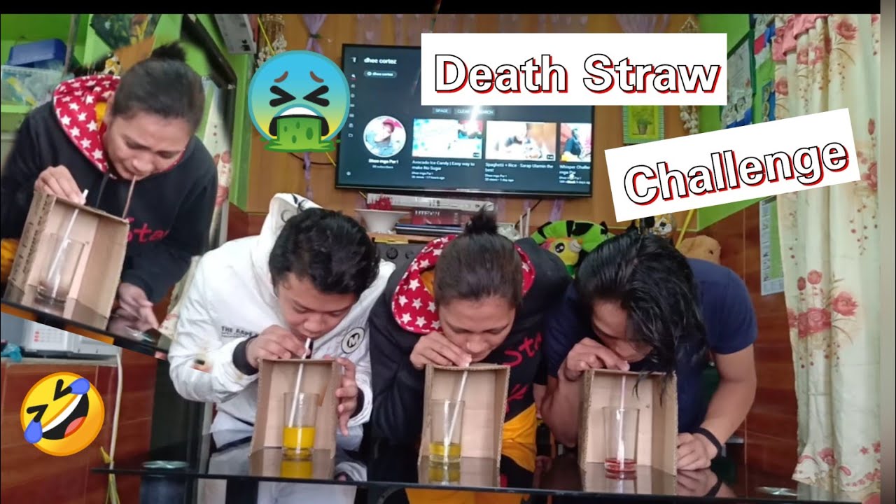 Death Straw Challenge | Mystery Straw Box - YouTube