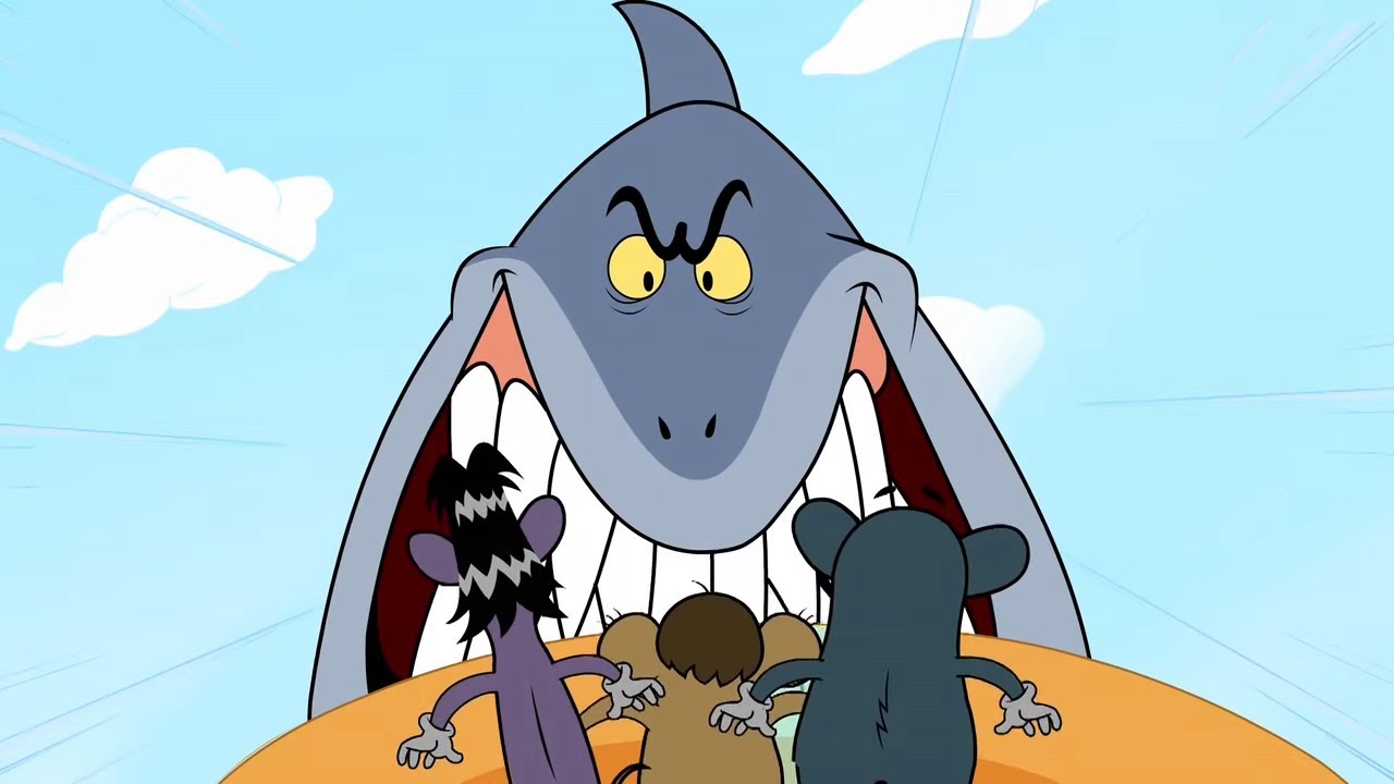 Rat A Tat - Beach Shark Comedy Attack - Funny Animated Cartoon Shows ...