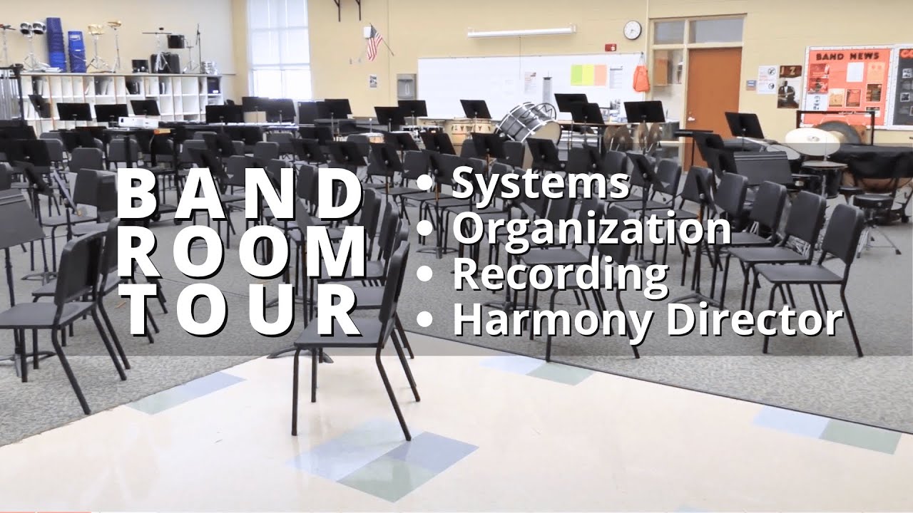 Band Room Tour: How We Optimize Rehearsals with Setup and Tools - YouTube