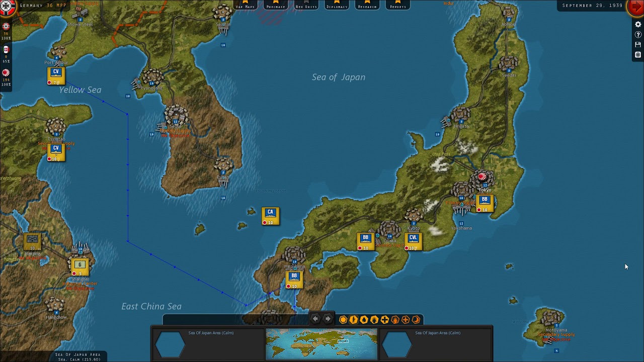 Strategic Command WWII: World at War -Axis Playthrough #2 - YouTube