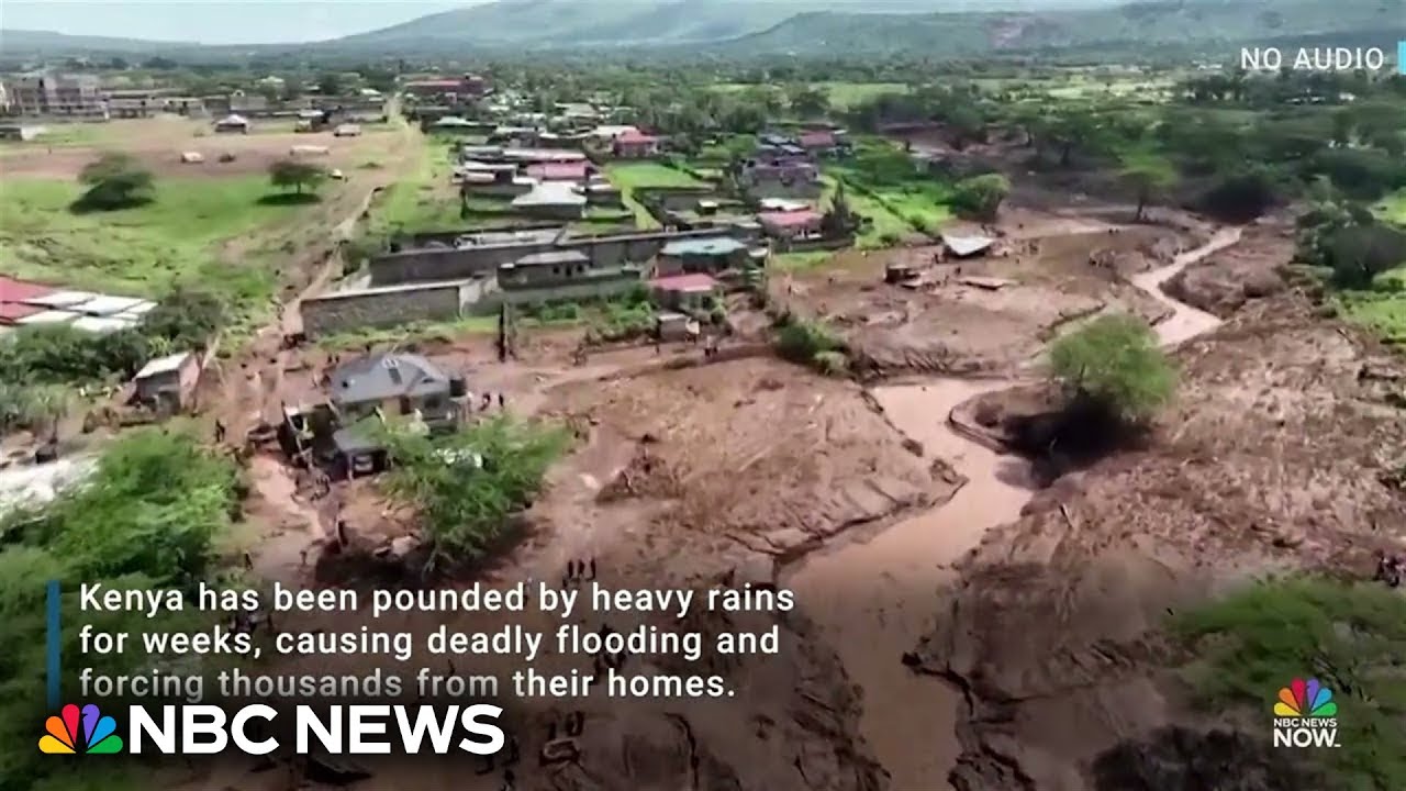 Kenya dam collapse kills dozens after weeks of heavy rain - YouTube