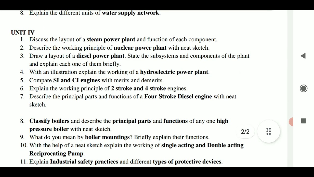 be3255 basic civil and mechanical important - YouTube